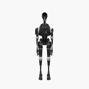 3D Assassin Droid model - TurboSquid 1901778