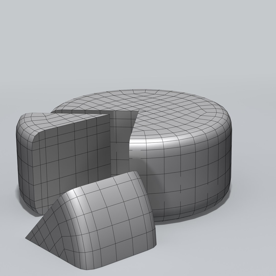 3d Block Swiss Cheese Model