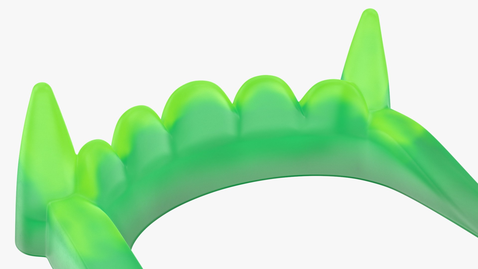 Vampire Teeth Green Rigged for Maya 3D - TurboSquid 1796399