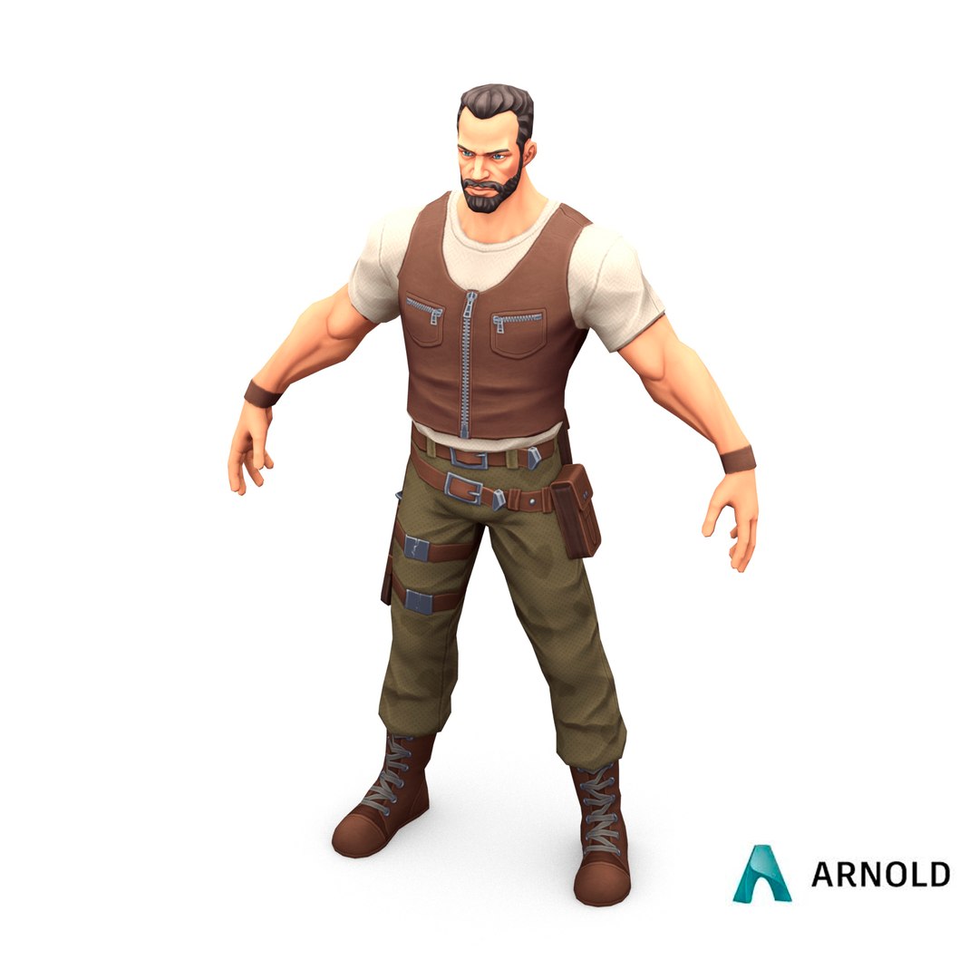 3D Stylized Characters - TurboSquid 2400633