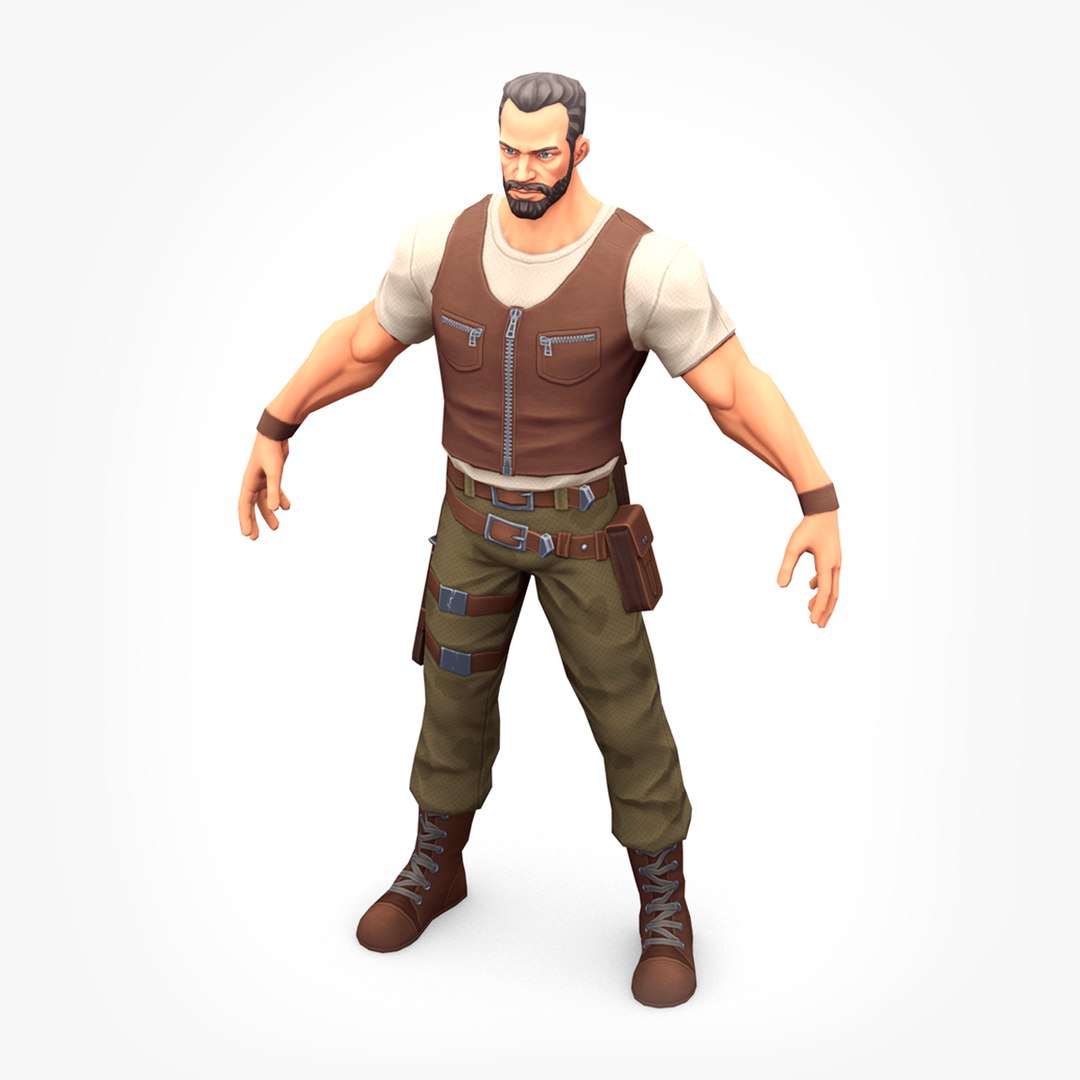 3D Character02 - TurboSquid 2400279