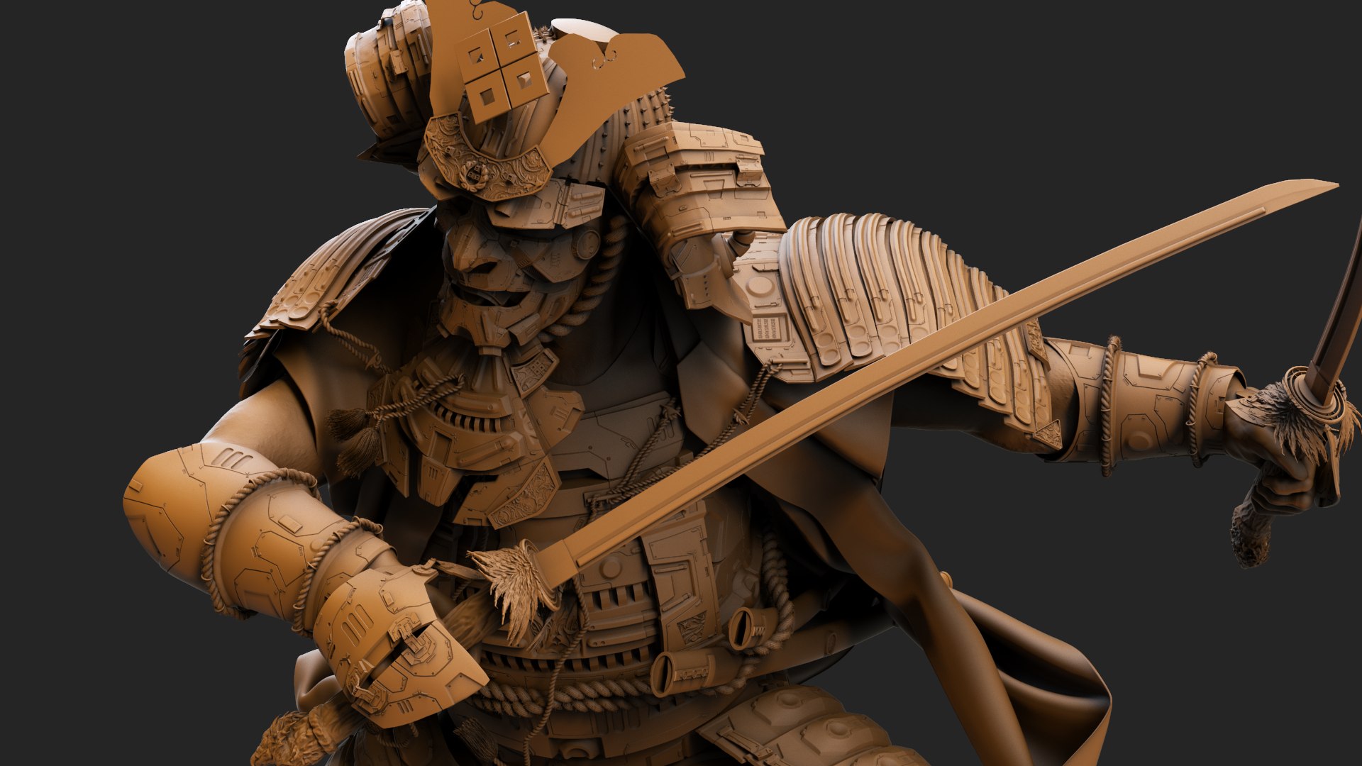 3D Model Samurai - TurboSquid 2098454