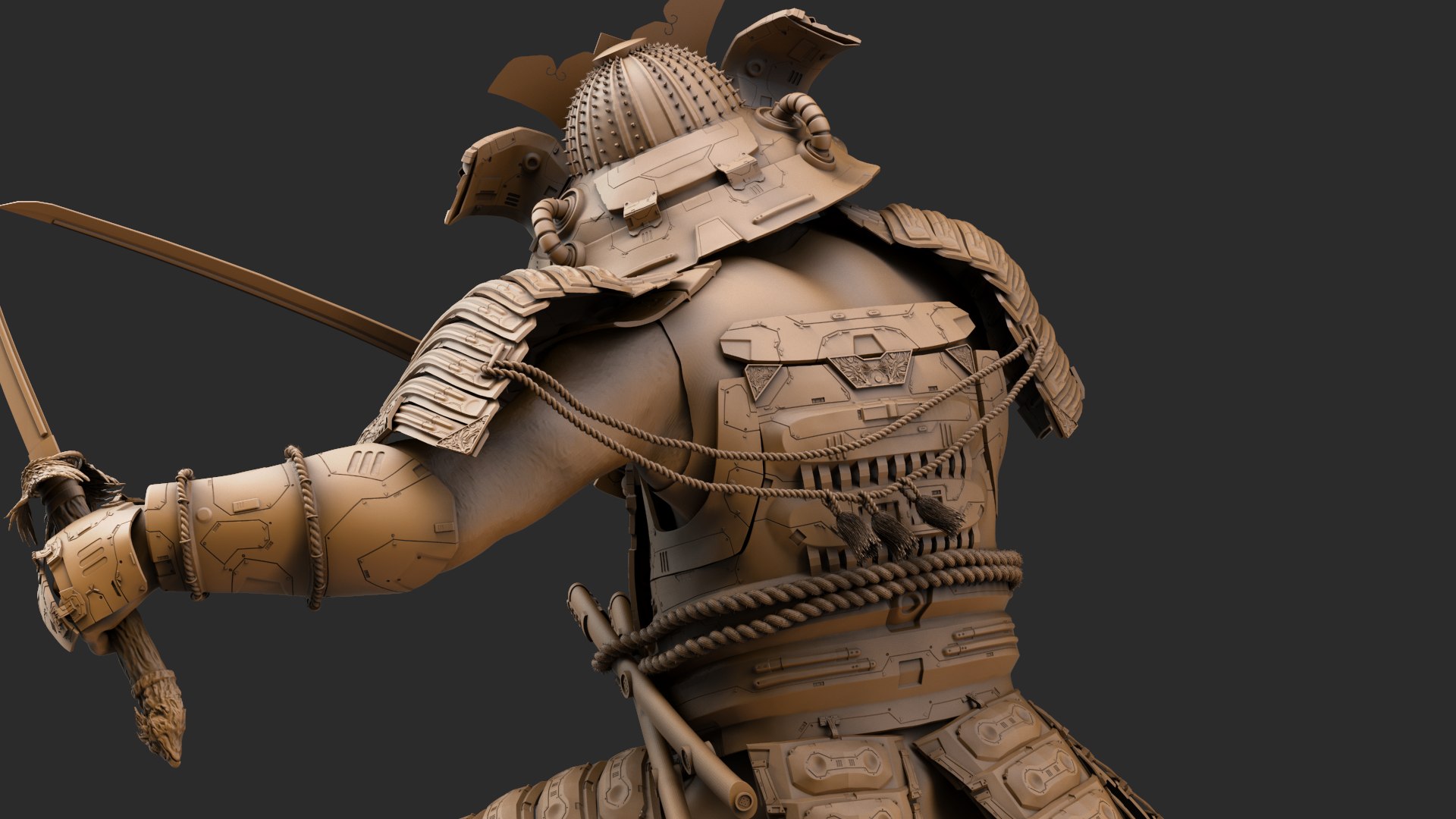 3D Model Samurai - TurboSquid 2098454