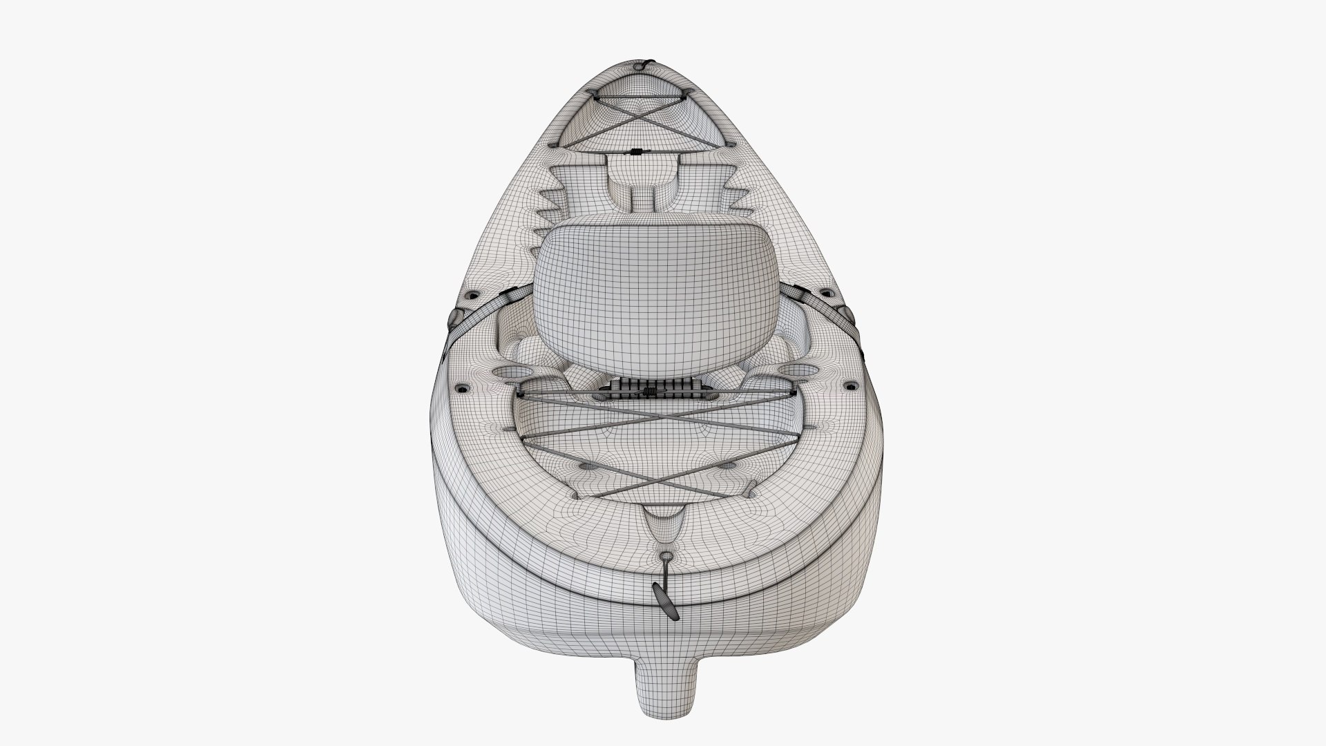 Kayaking Boat Model - TurboSquid 1628955