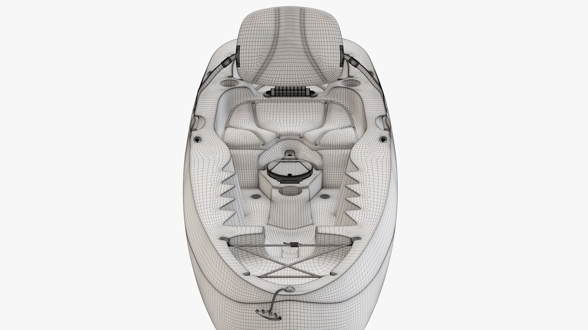 Kayaking Boat Model - TurboSquid 1628955