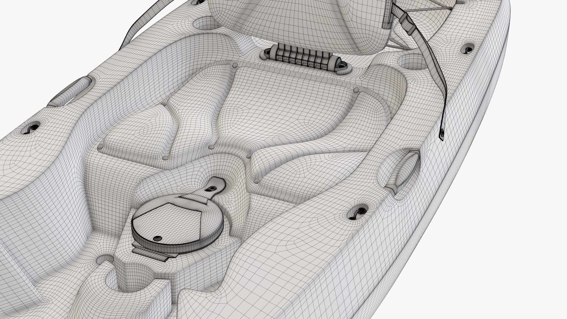 Kayaking Boat Model - TurboSquid 1628955