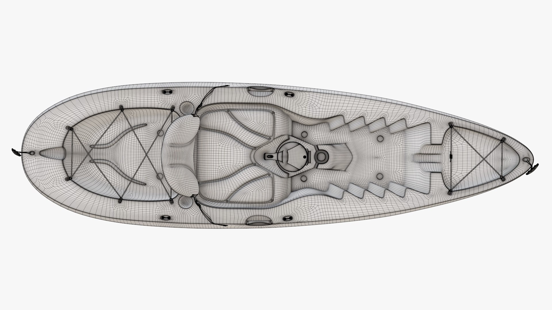 Kayaking Boat Model - TurboSquid 1628955