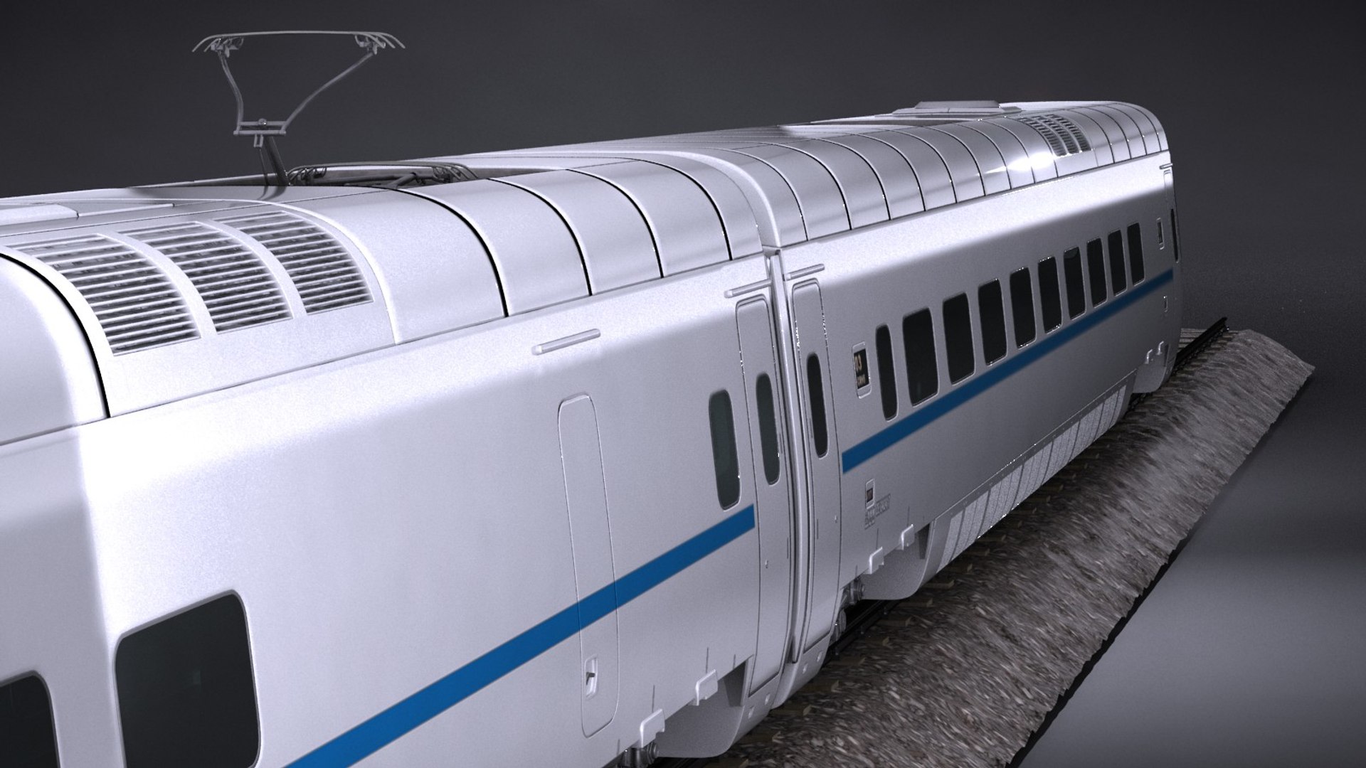 3D Crh5 Speed Train Model - TurboSquid 1264862