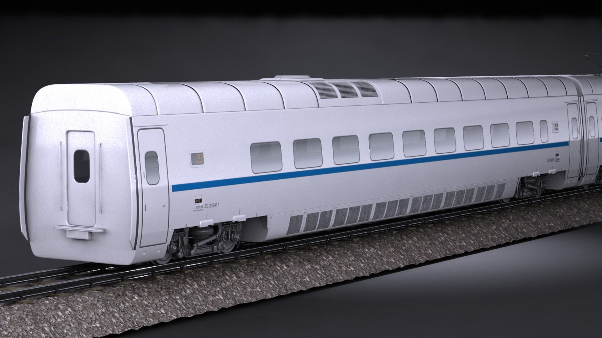 3D Crh5 Speed Train Model - TurboSquid 1264862