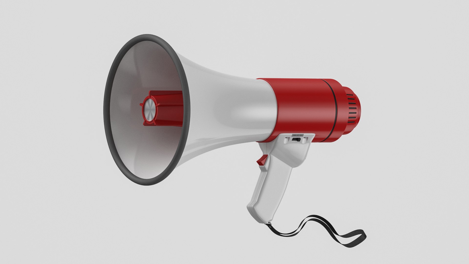 Megaphone 02 3D - TurboSquid 1857118