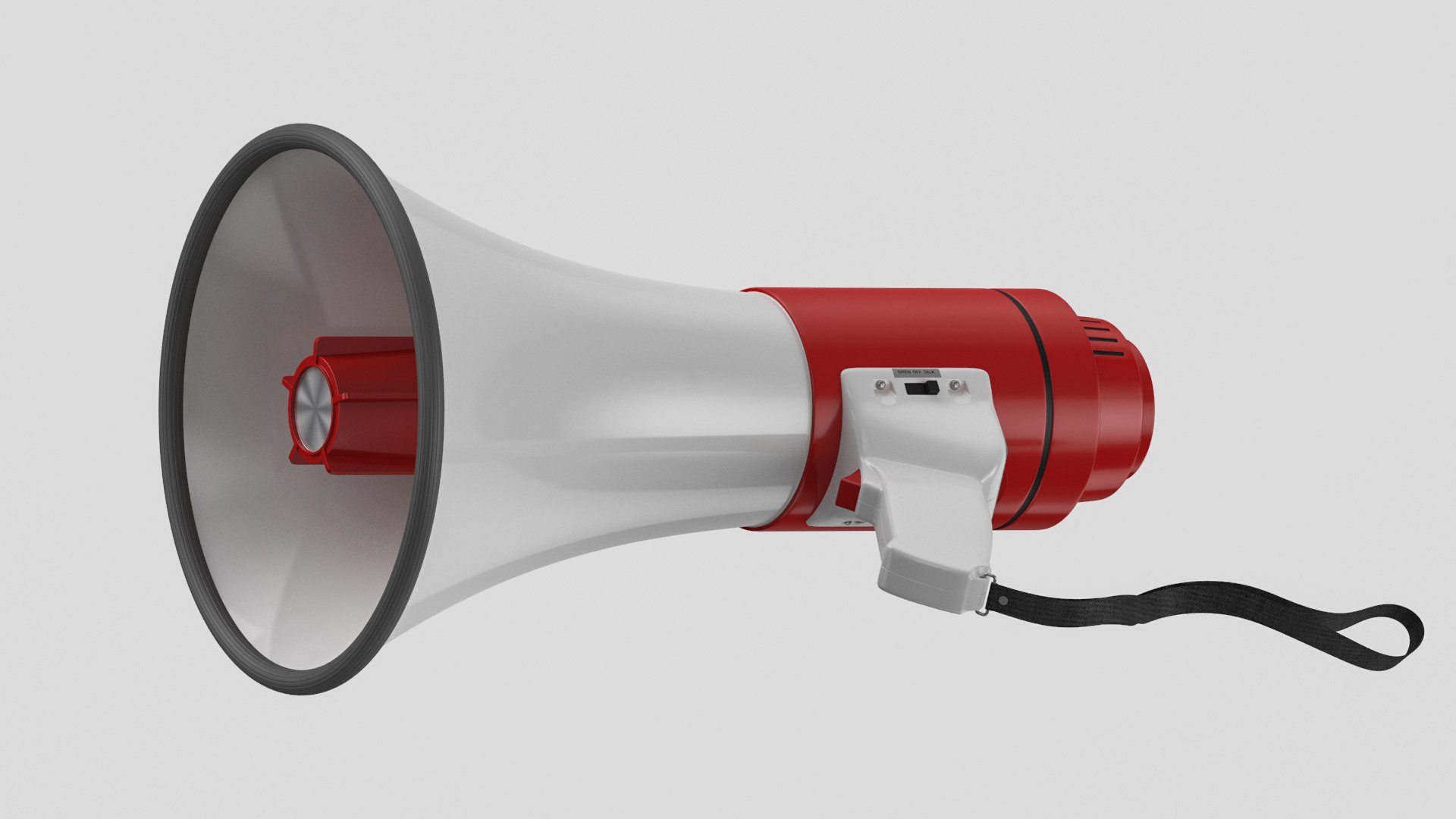 Megaphone 02 3D - TurboSquid 1857118