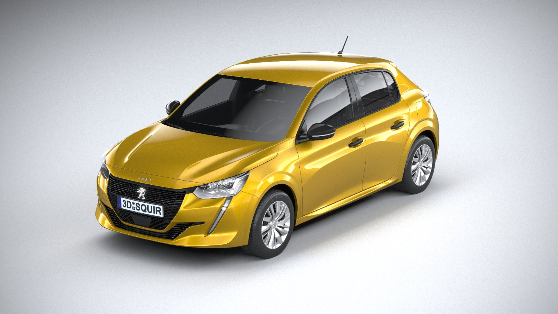 3D Model Peugeot 208 2020 - TurboSquid 1477056