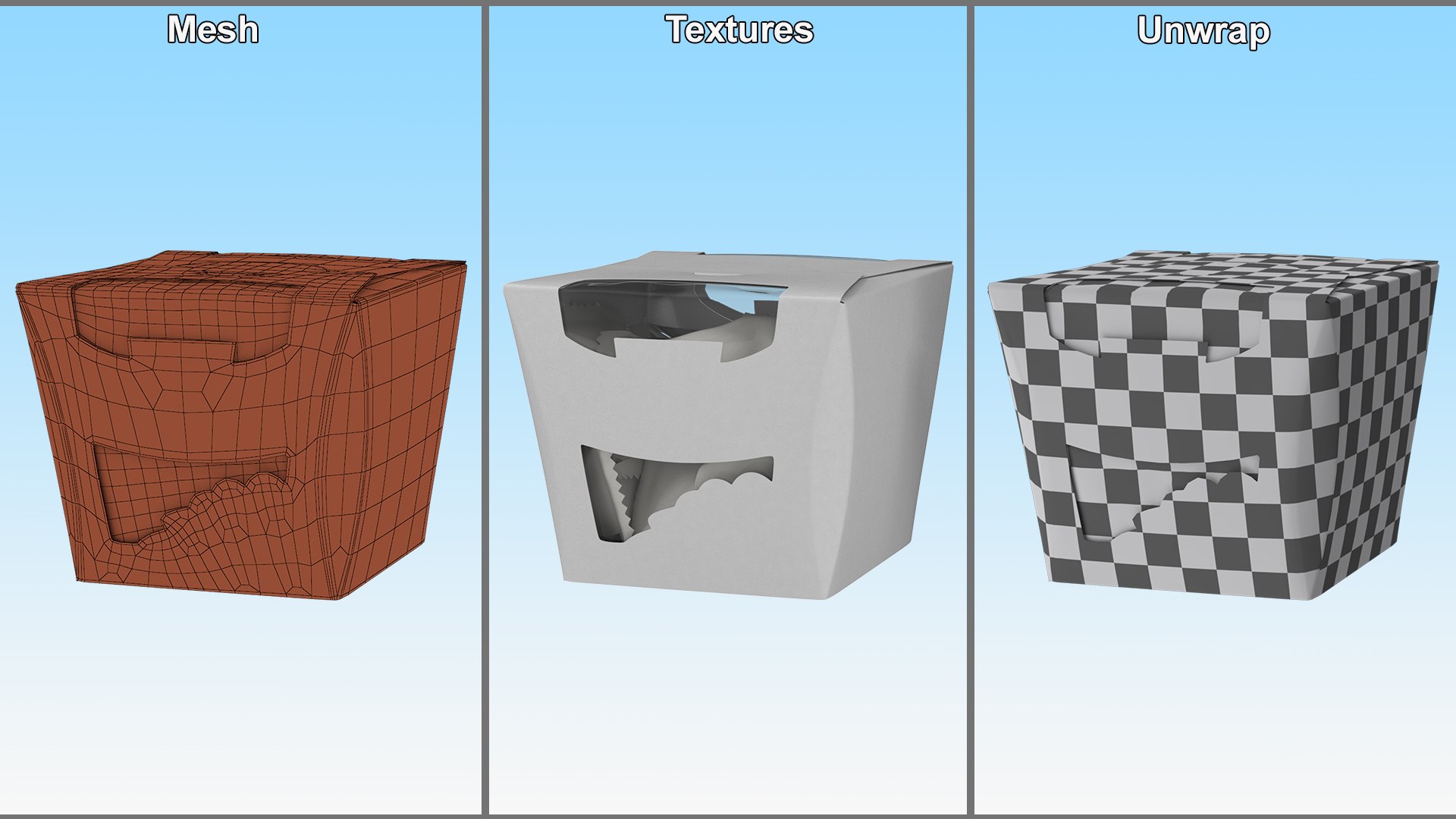 White Candy Gift Box 3D Model - TurboSquid 2202977