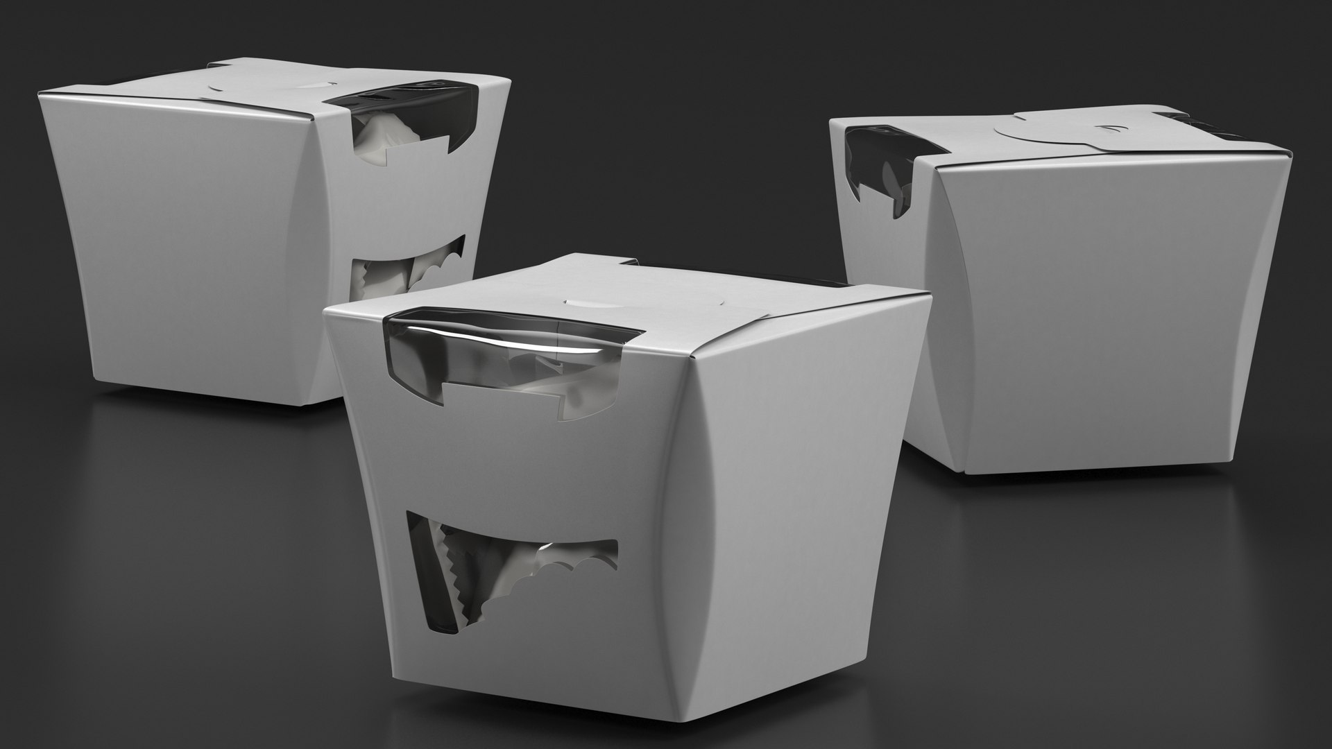 White Candy Gift Box 3D Model - TurboSquid 2202977