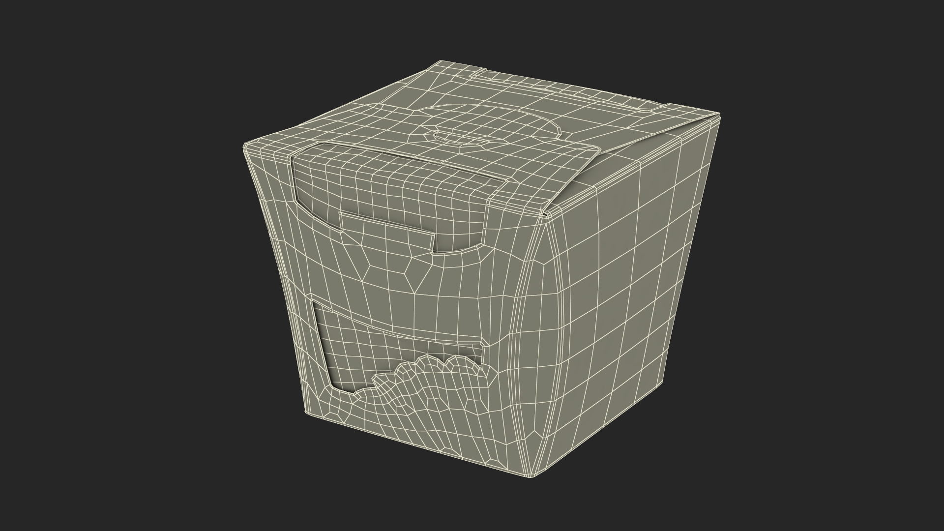 White Candy Gift Box 3D Model - TurboSquid 2202977