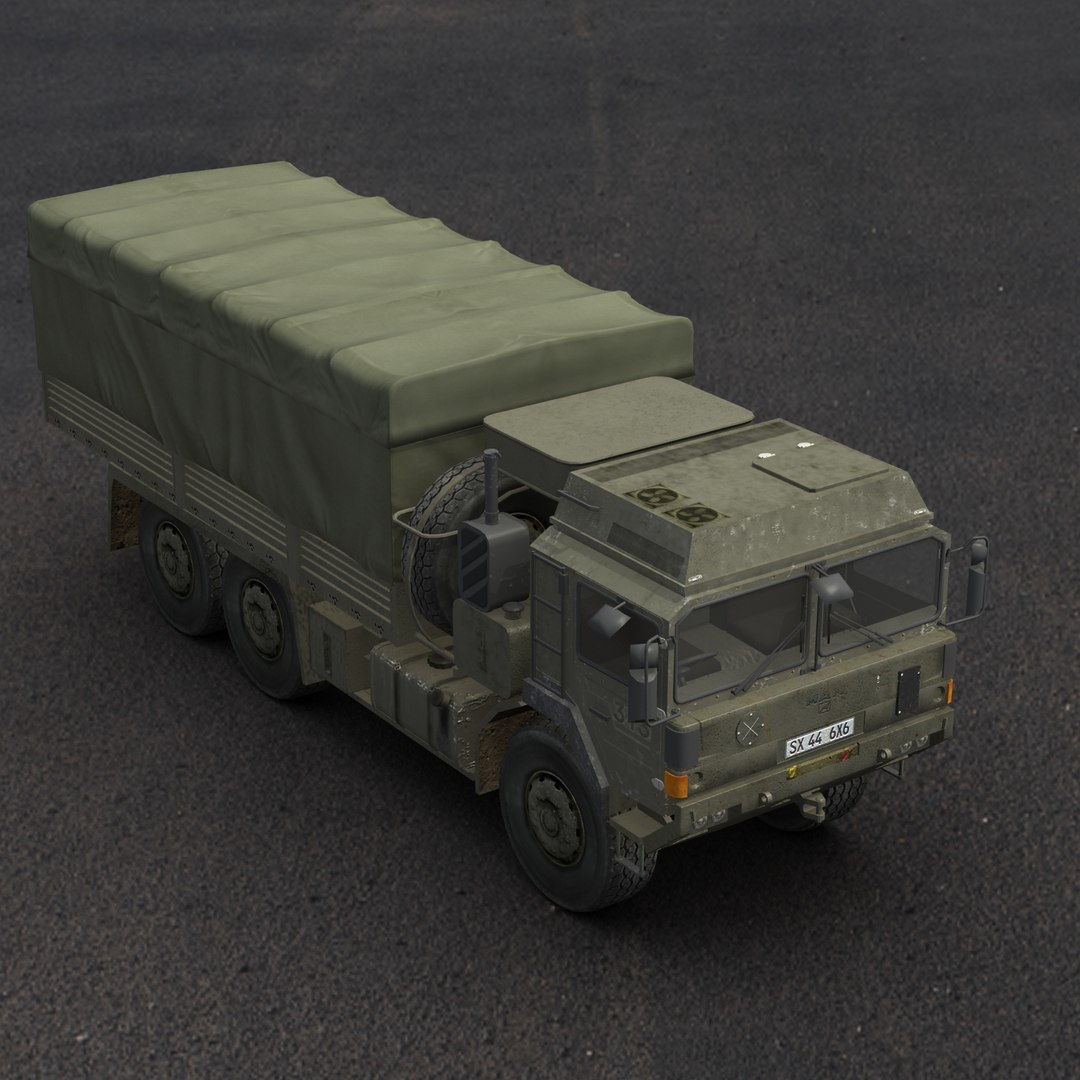 Army Truck 3D - TurboSquid 2061851