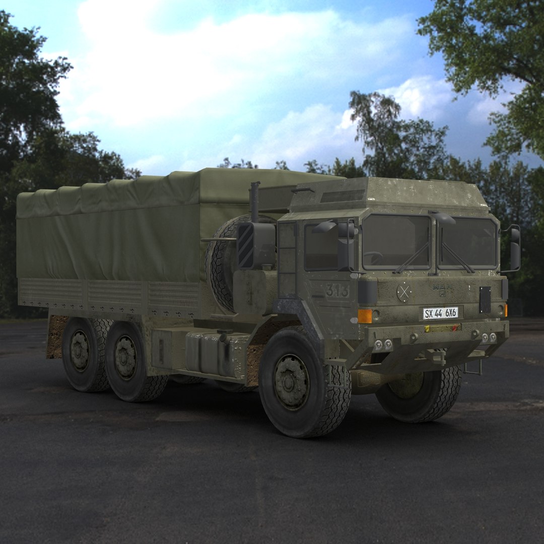 Army Truck 3D - TurboSquid 2061851