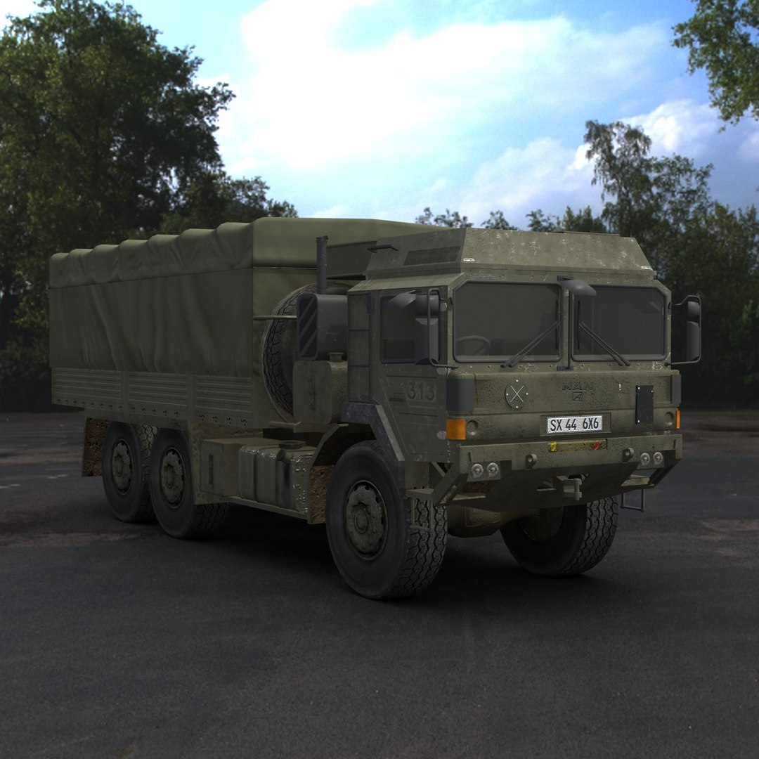 Army Truck 3D - TurboSquid 2061851