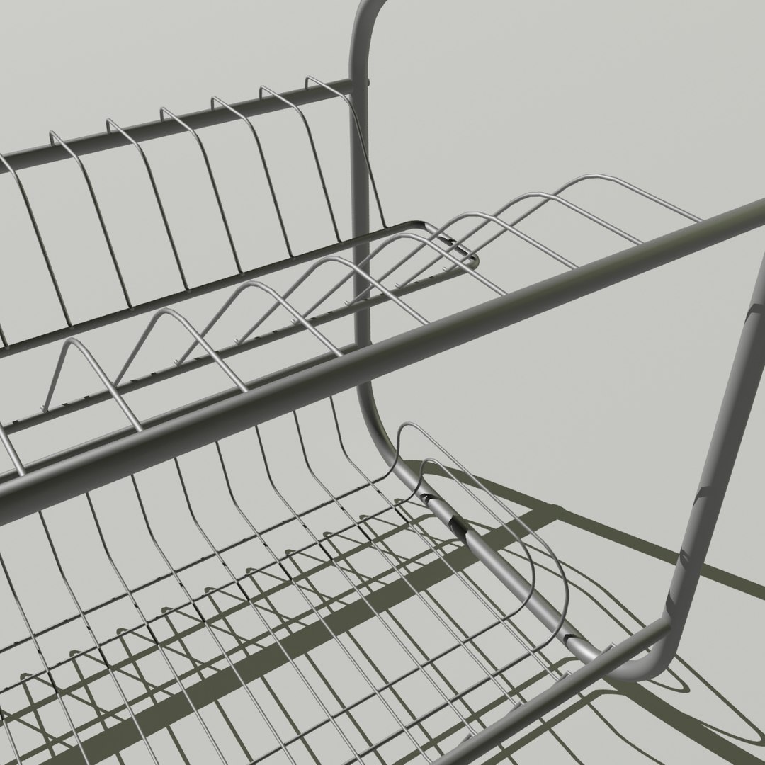 3d wire rack model