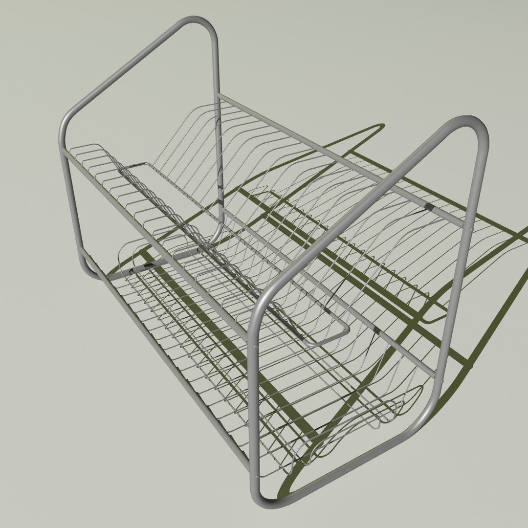 3d wire rack model