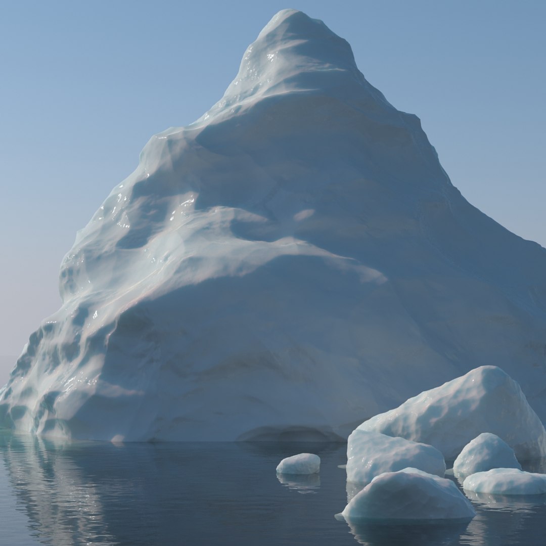 3d Model Iceberg Ice