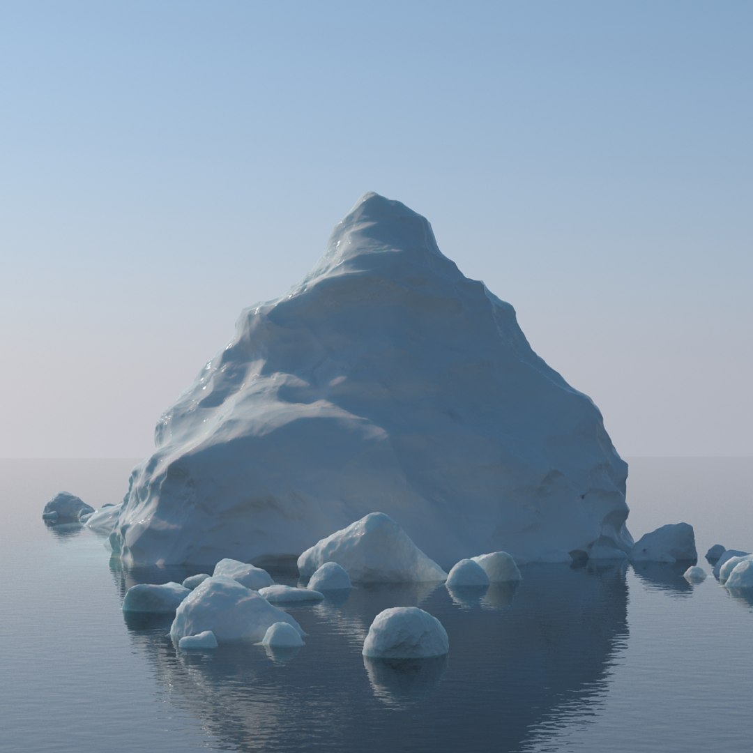 3d Model Iceberg Ice