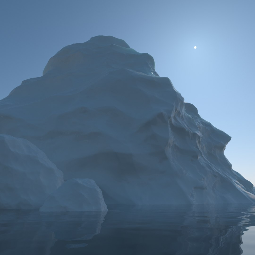 3d Model Iceberg Ice