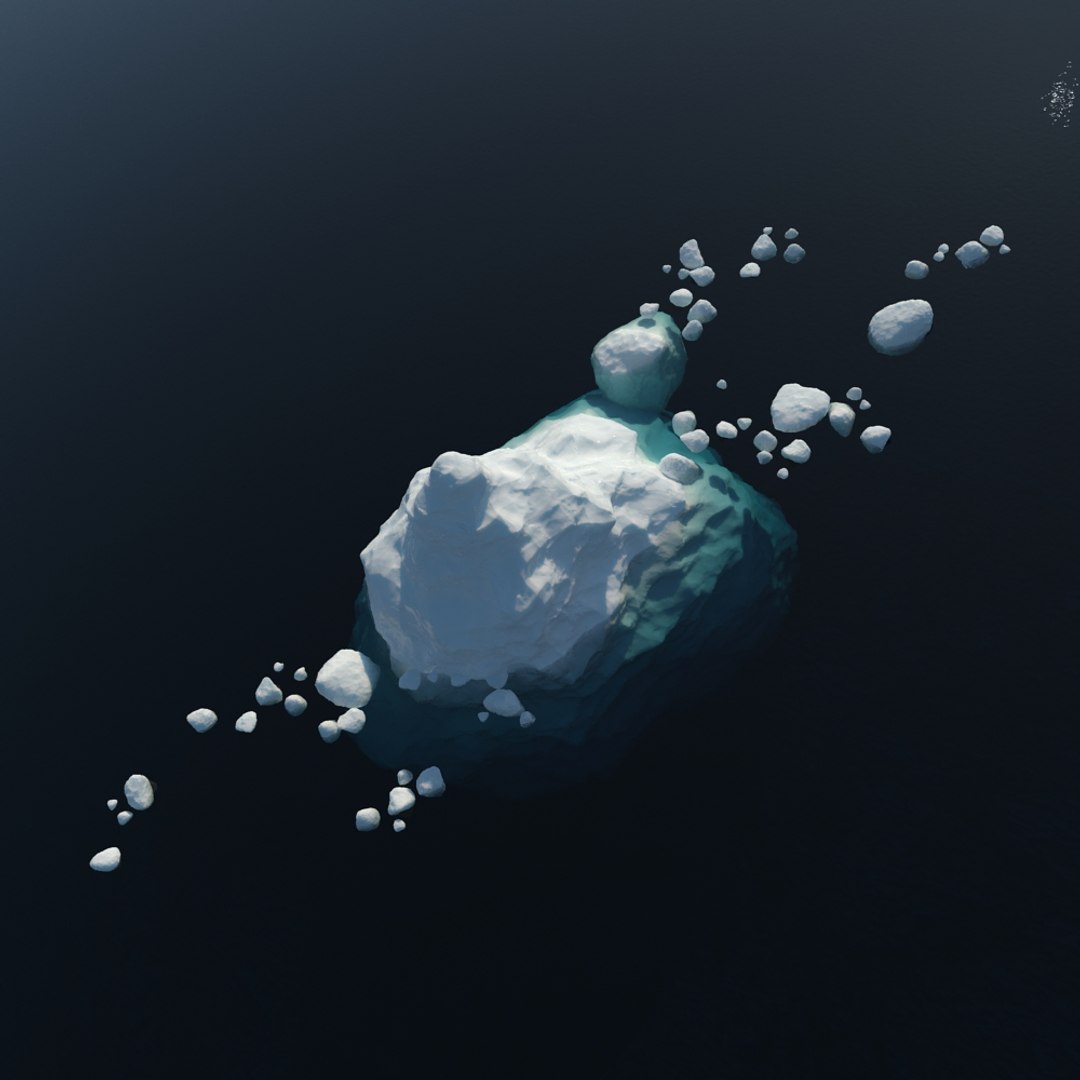 3d Model Iceberg Ice