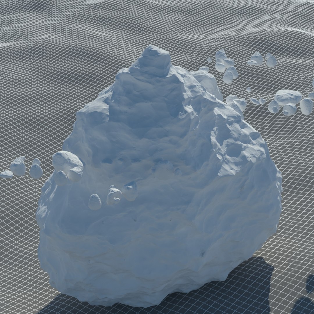3d Model Iceberg Ice