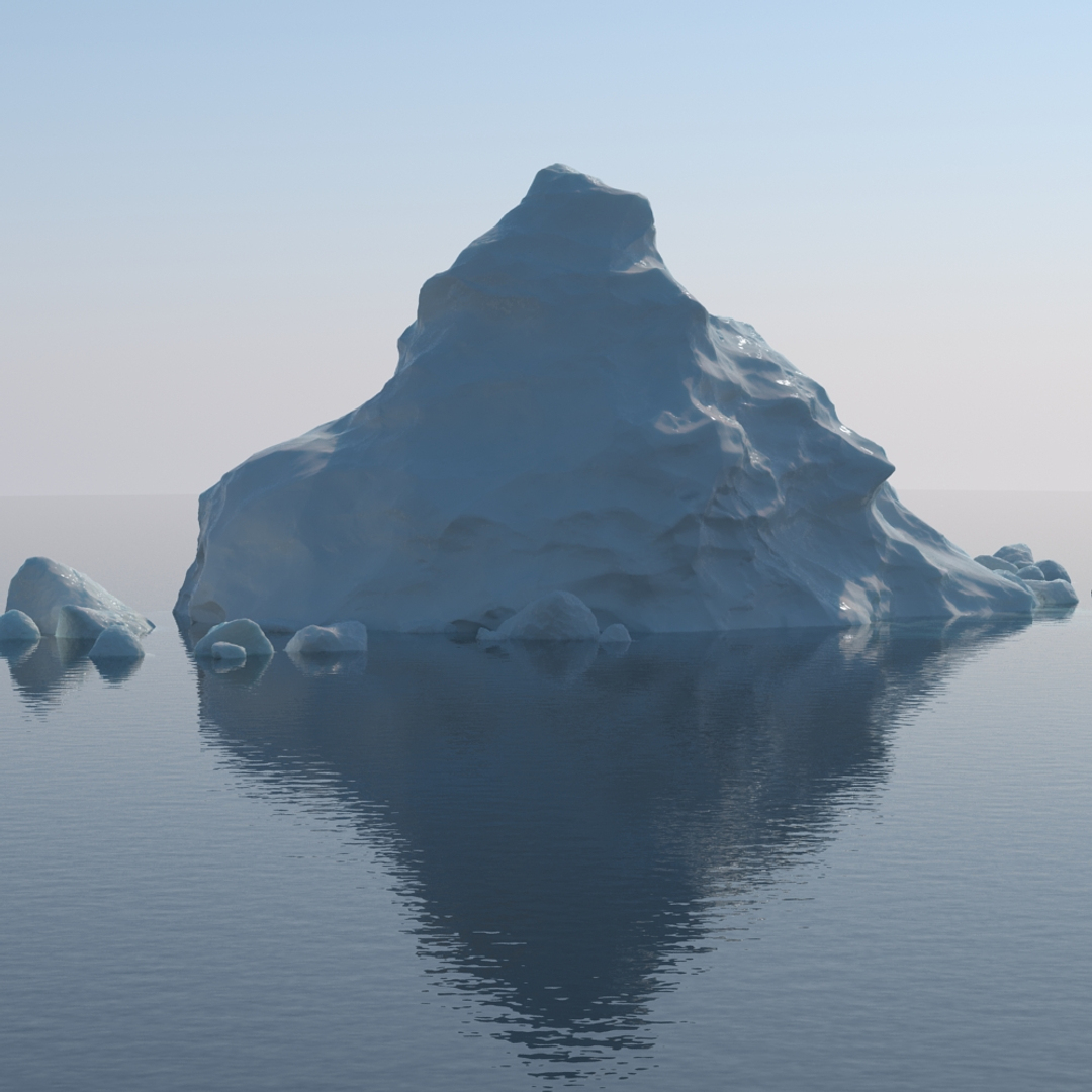 3d Model Iceberg Ice