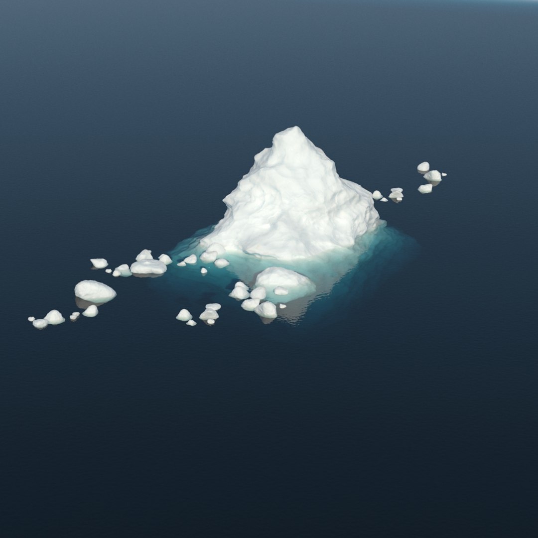 3d Model Iceberg Ice