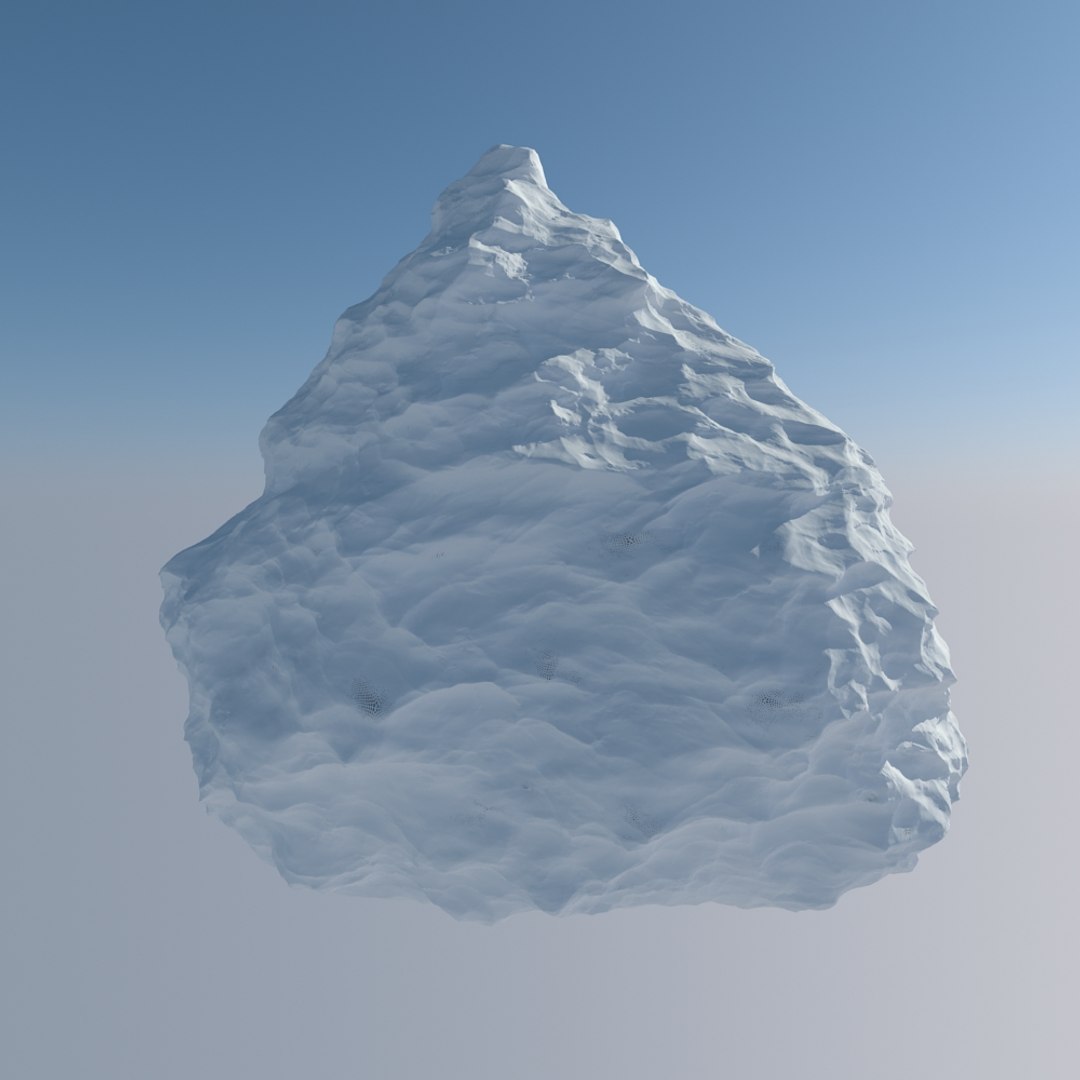 3d Model Iceberg Ice