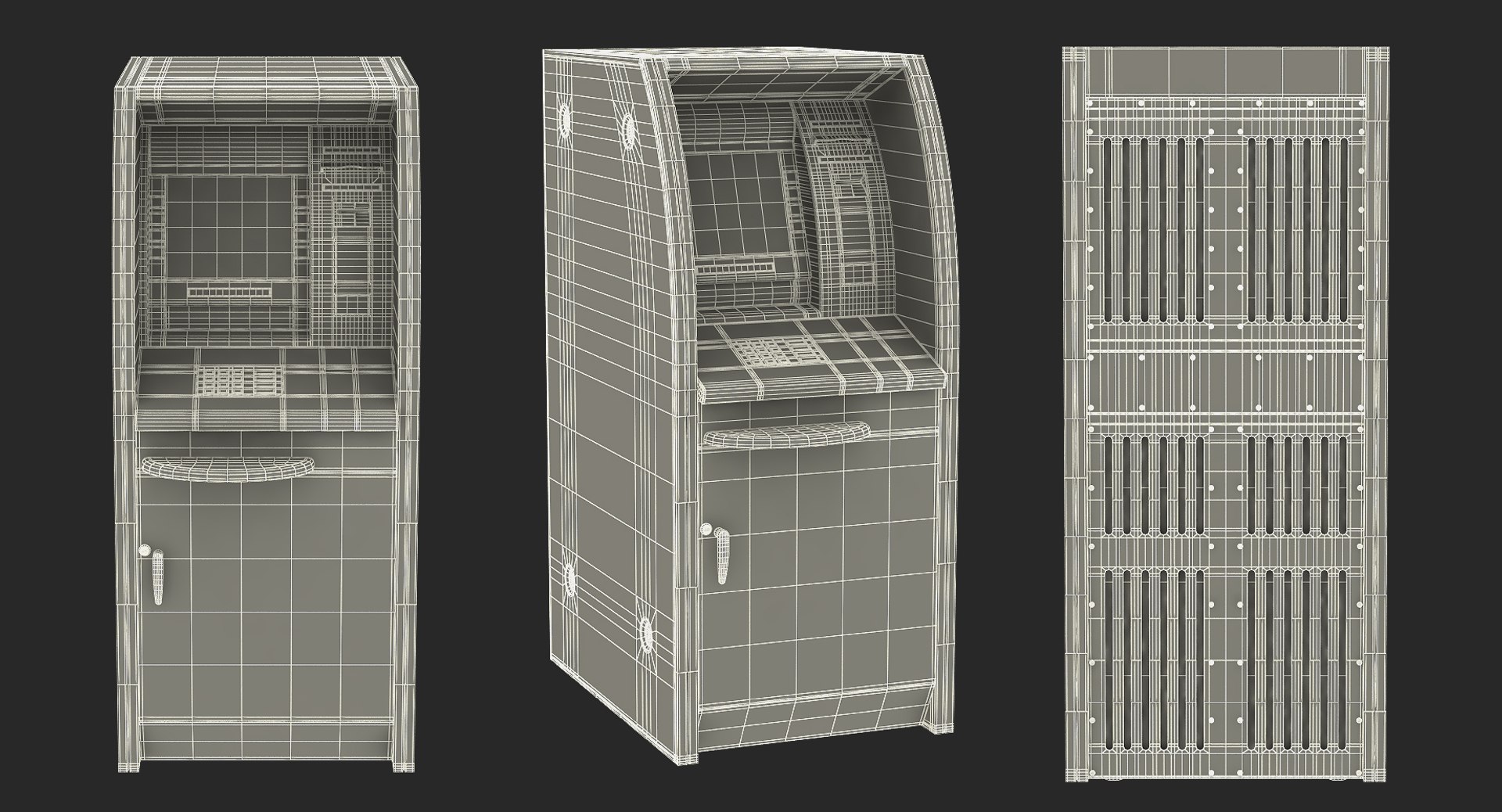 Atm Machines 3D Model - TurboSquid 1237039