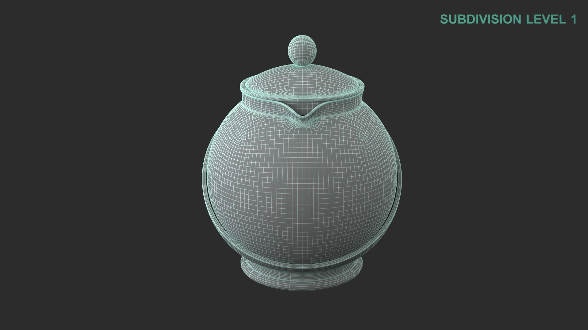 Teapot 3D Model - TurboSquid 1879311