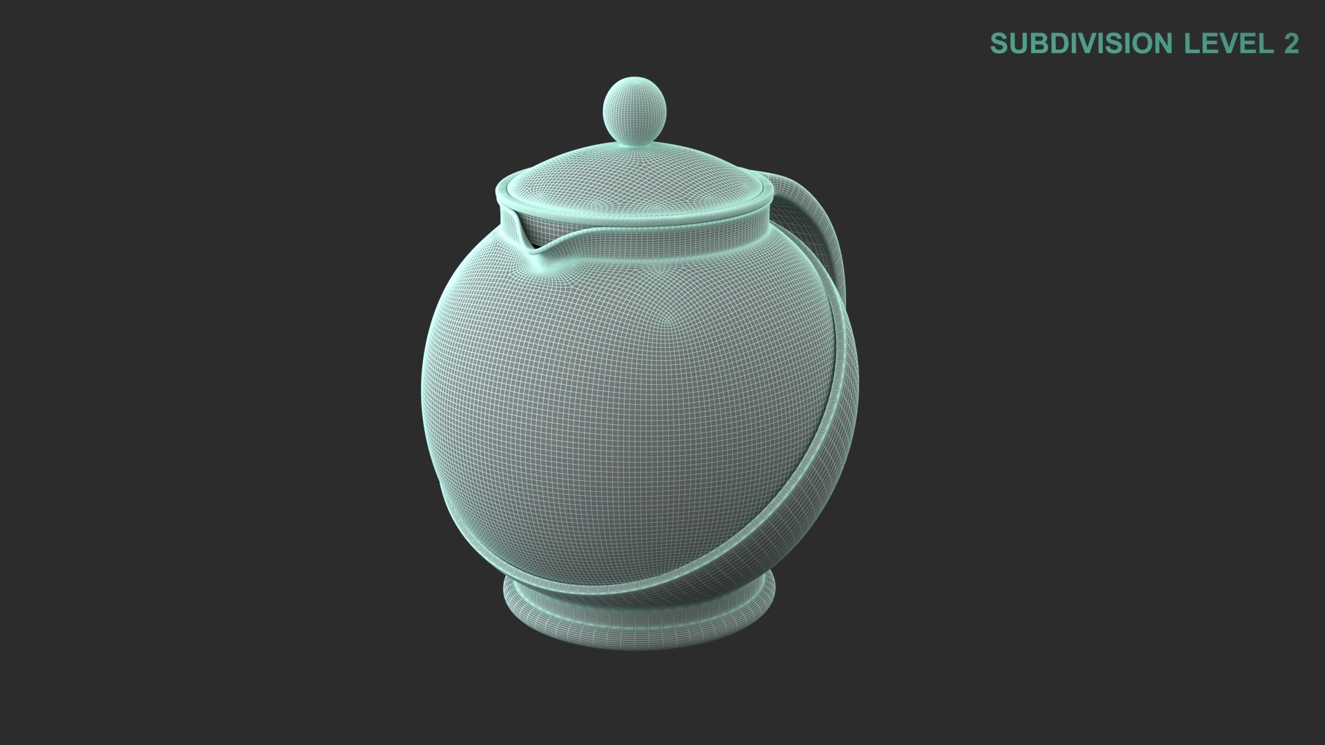 Teapot 3D Model - TurboSquid 1879311
