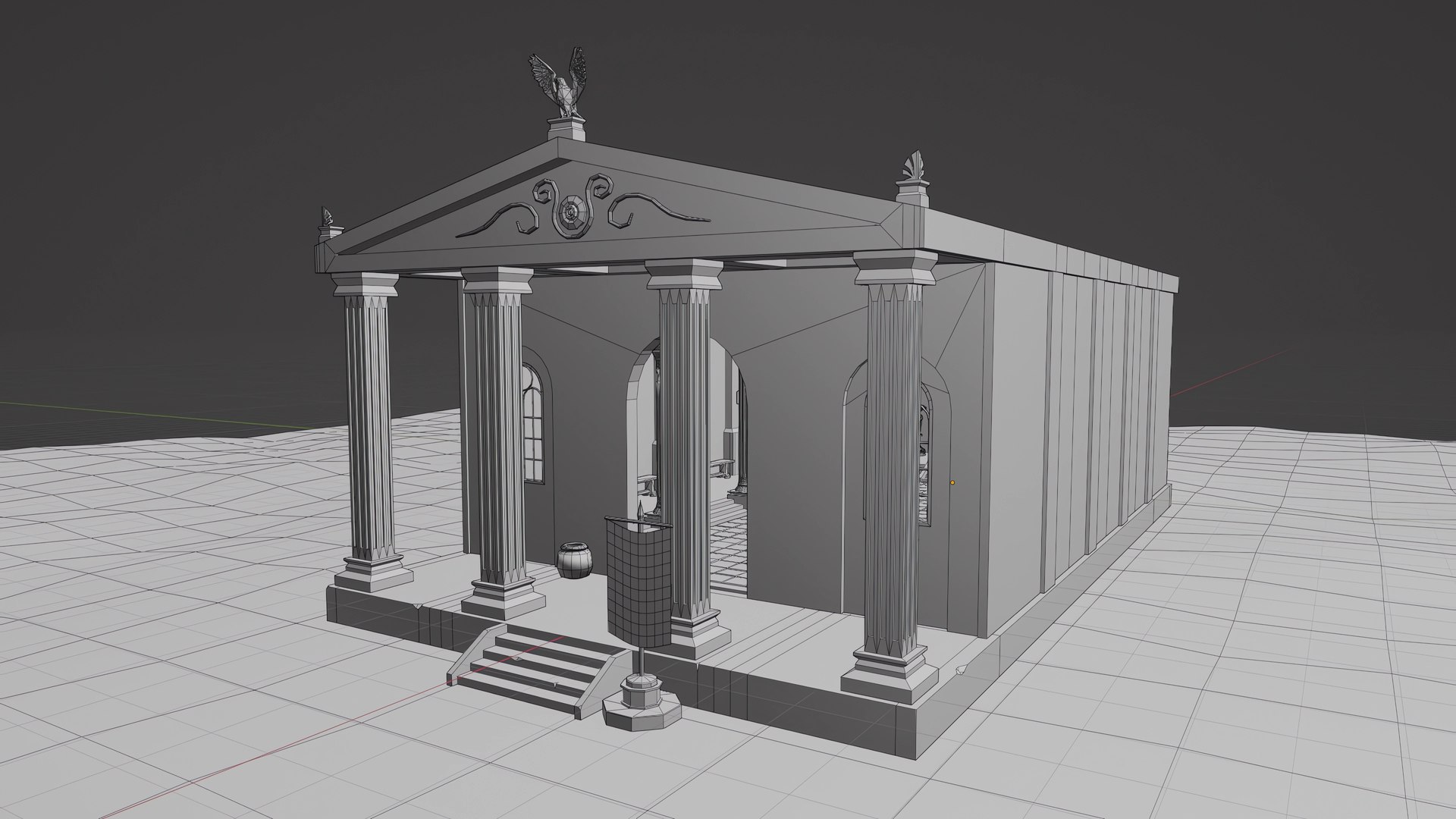 Ancient Temple 3D - TurboSquid 2086977
