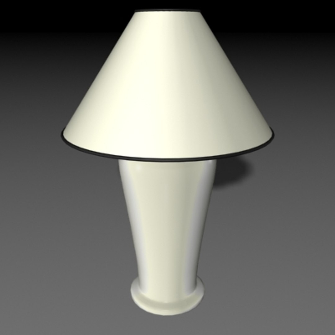 3ds max desk lamp