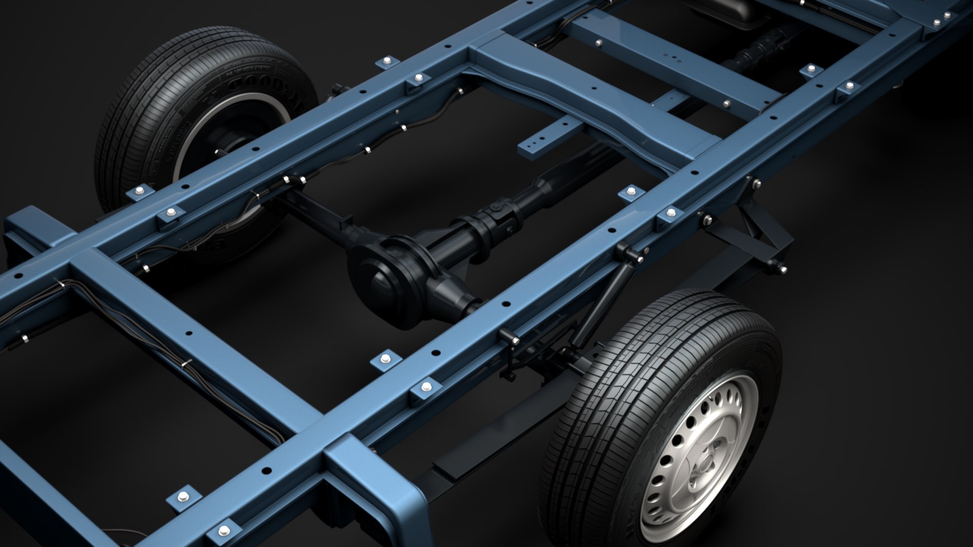 Freightliner Sprinter Chassis Crew 3D Model - TurboSquid 1452300