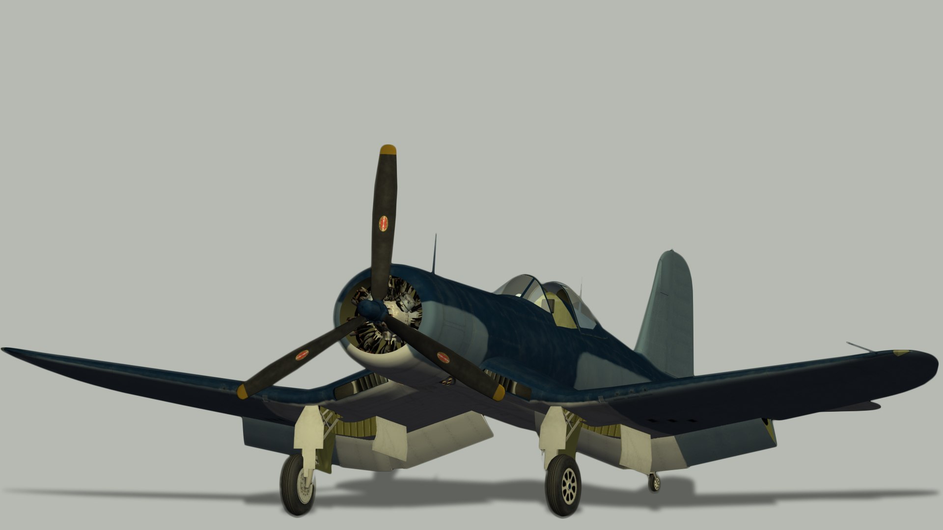 F4u-1a Corsair 3D Model - TurboSquid 1280883