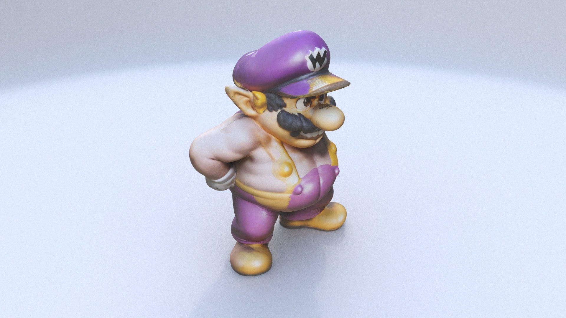 Wario 3D Model - TurboSquid 2338974