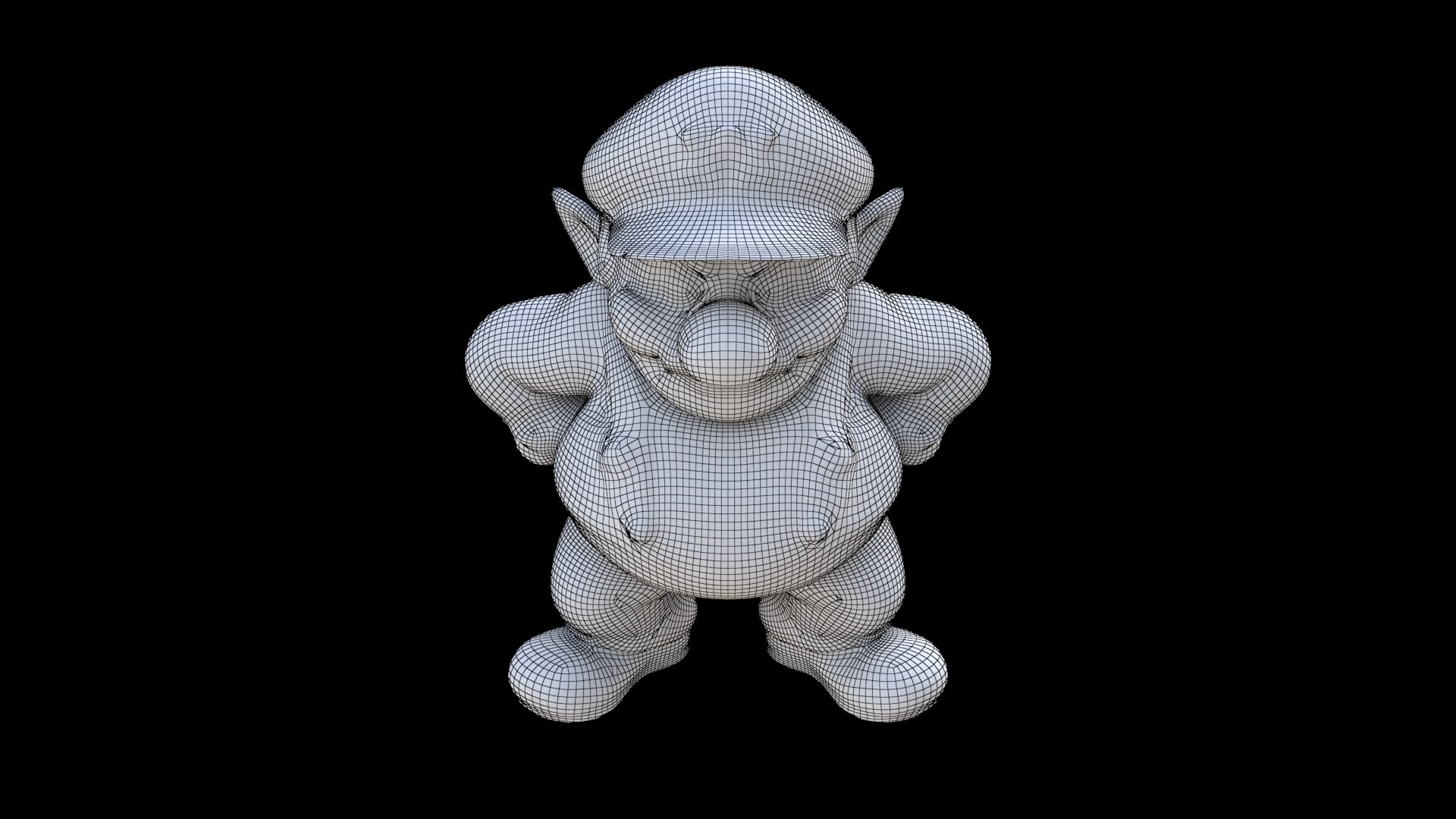 Wario 3D Model - TurboSquid 2338974