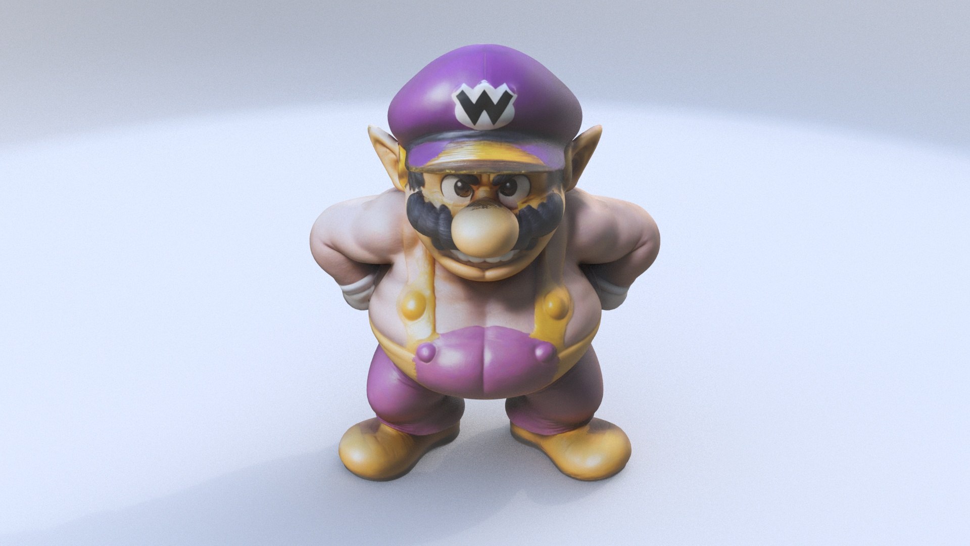 Wario 3D Model - TurboSquid 2338974