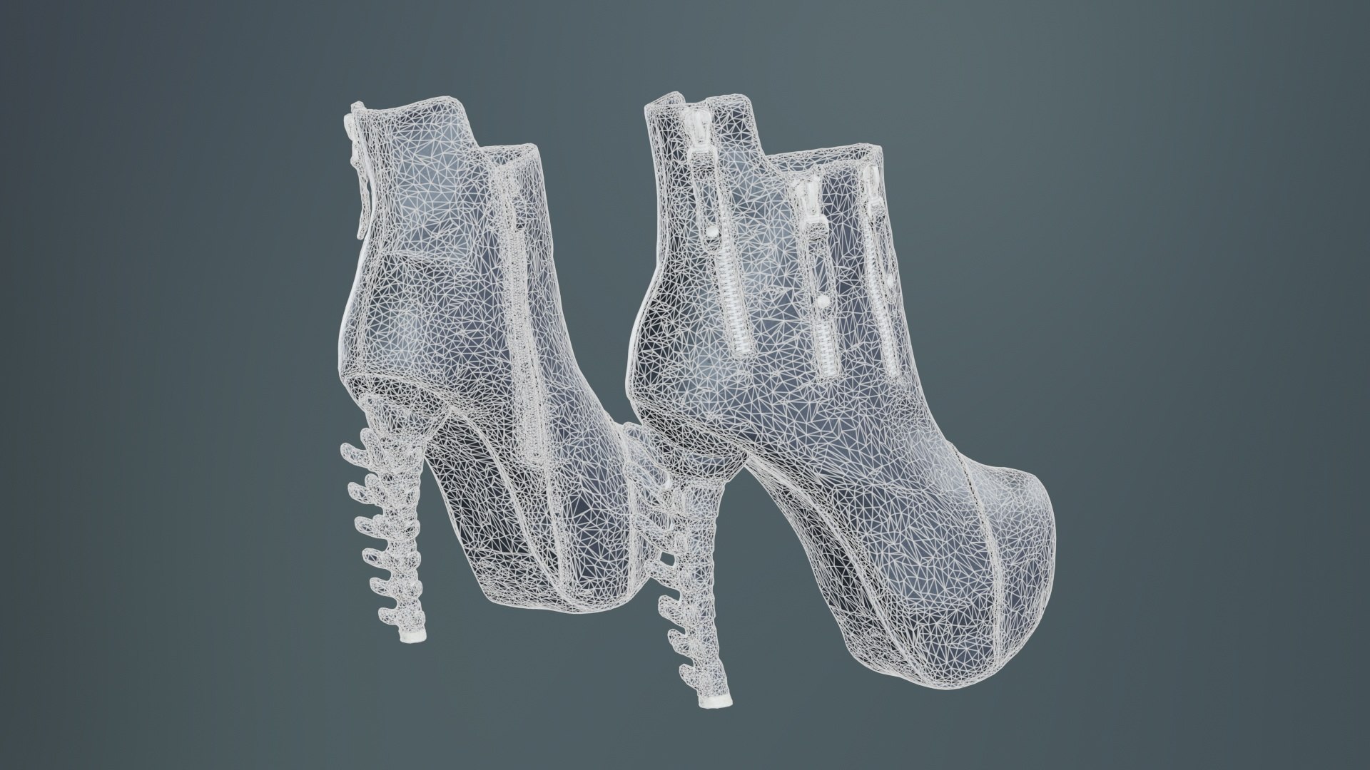 3D Spine Skeleton Heels Remastered - TurboSquid 2361217