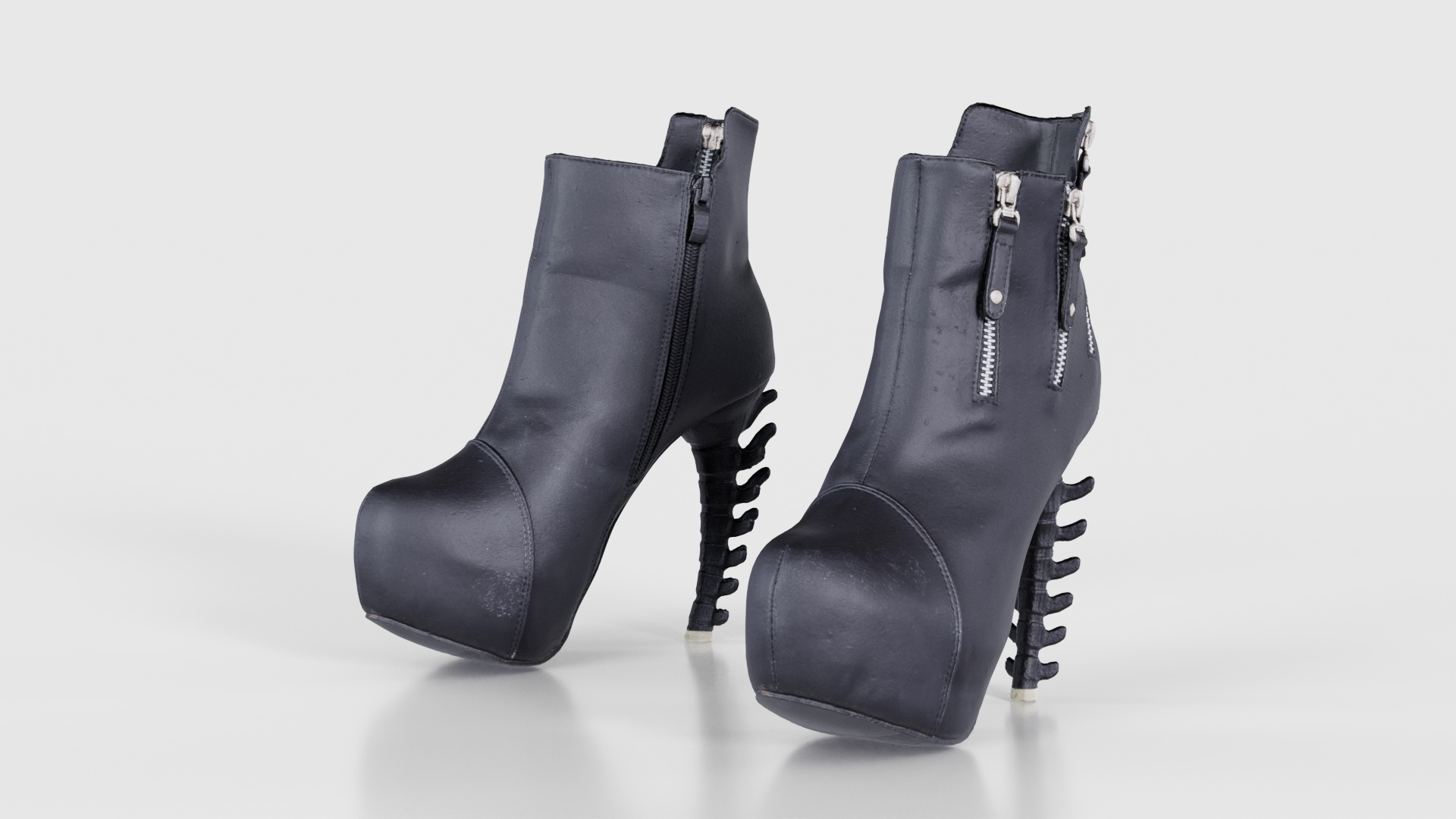 3D Spine Skeleton Heels Remastered - TurboSquid 2361217