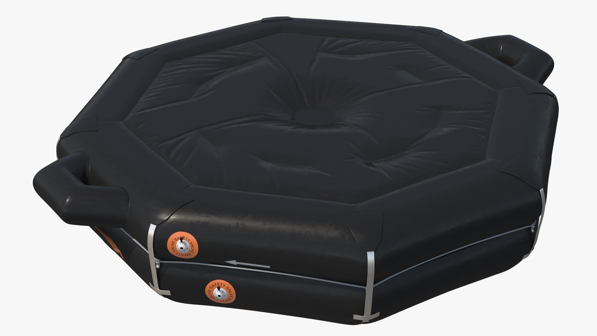 Buoyant Inflatable Life Raft 3D Model - TurboSquid 2315020