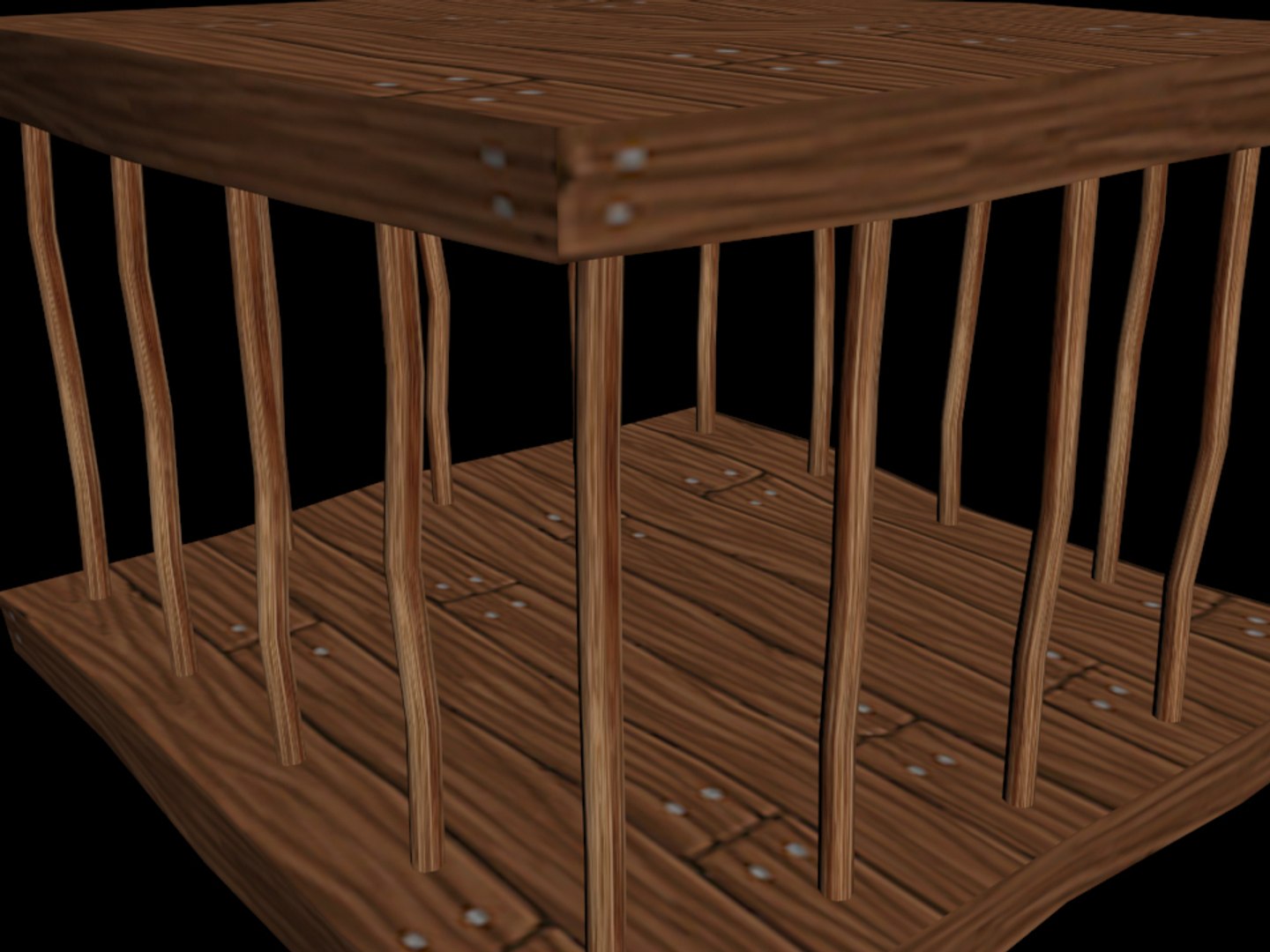 Cage 3d Model