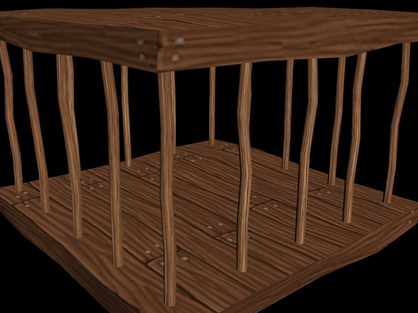 Cage 3d Model