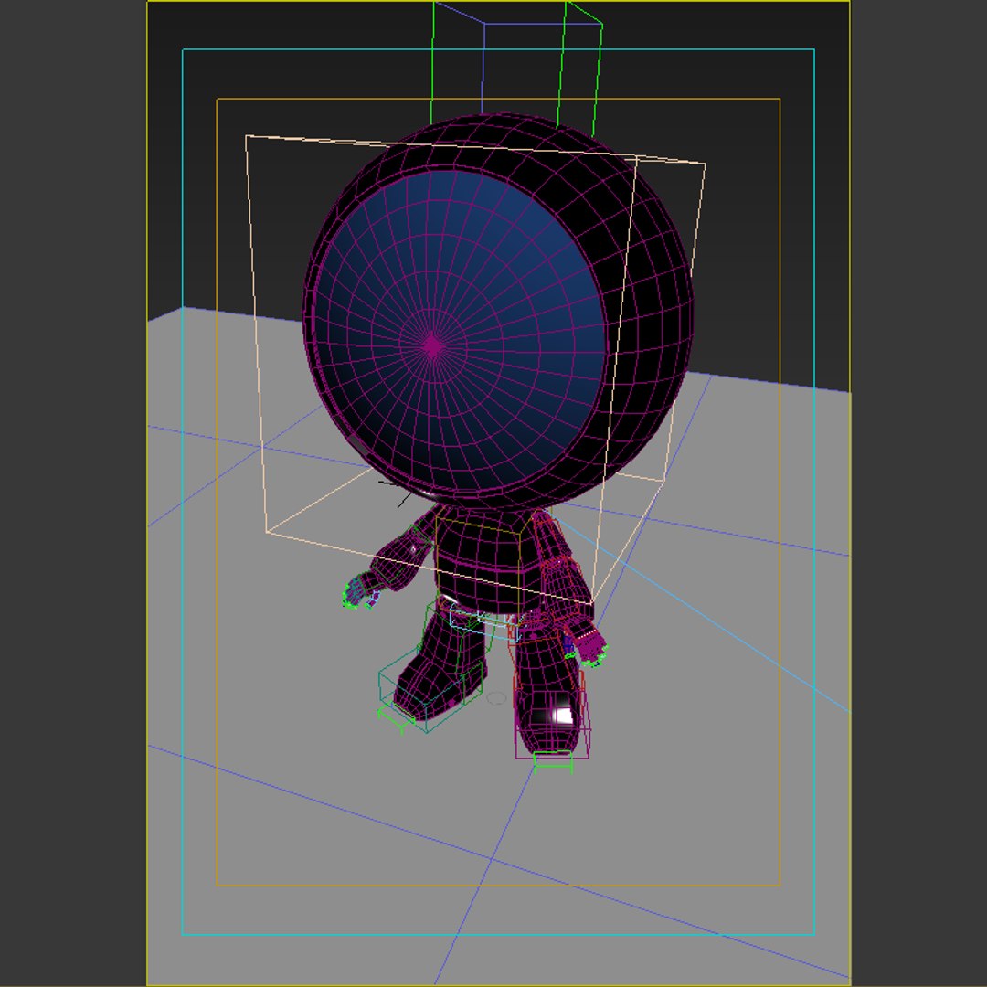 Robot Cartoon Max