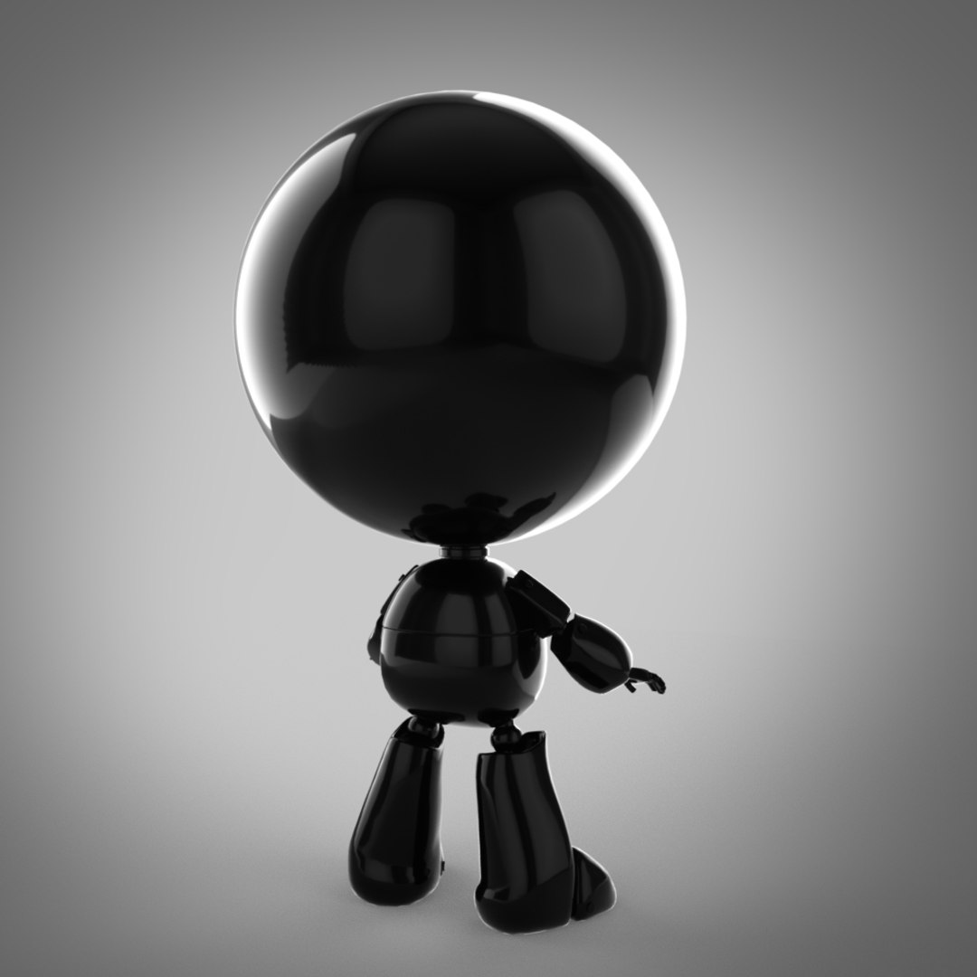 Robot Cartoon Max