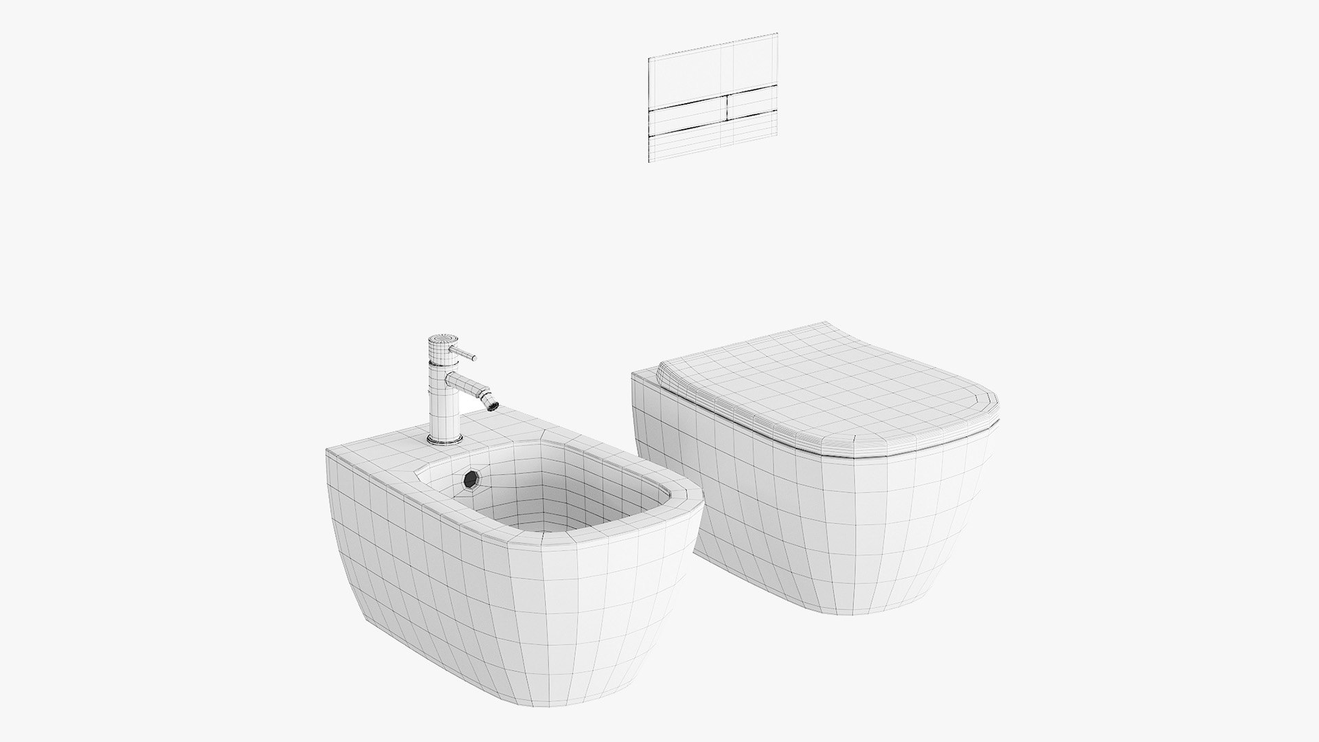 Alice Ceramica Wunder Wall-Hung WC 3D - TurboSquid 2300025